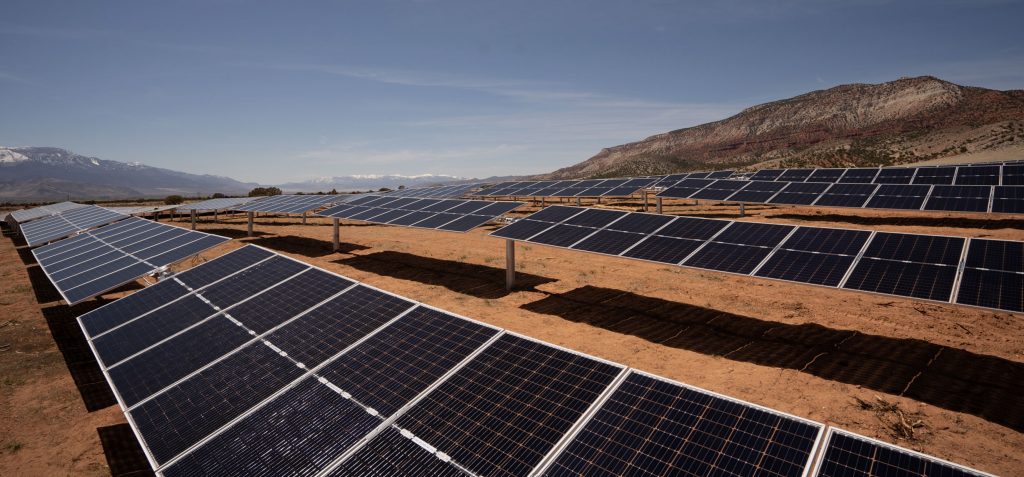 Nevados All Terrain Tracker® | Grade-free solar tracking system