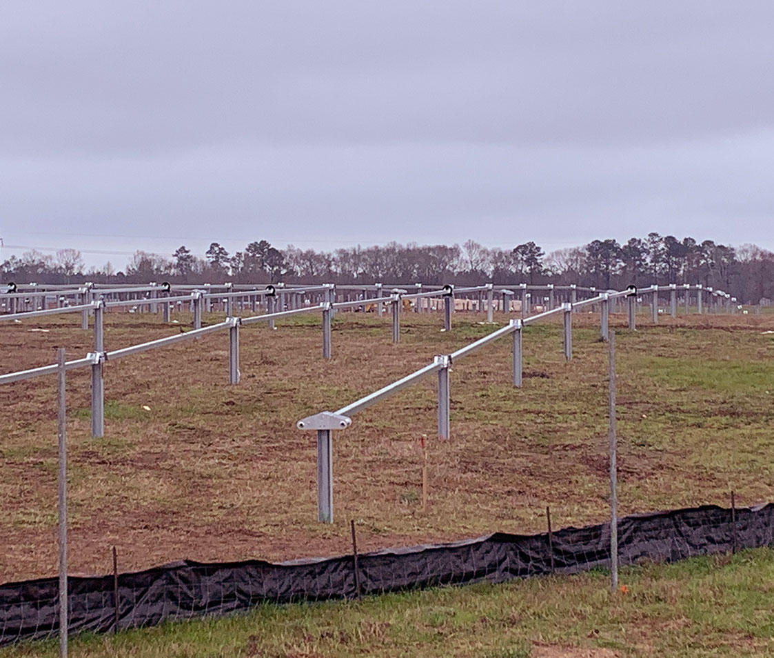 Nevados All Terrain Tracker® | Grade-free solar tracking system