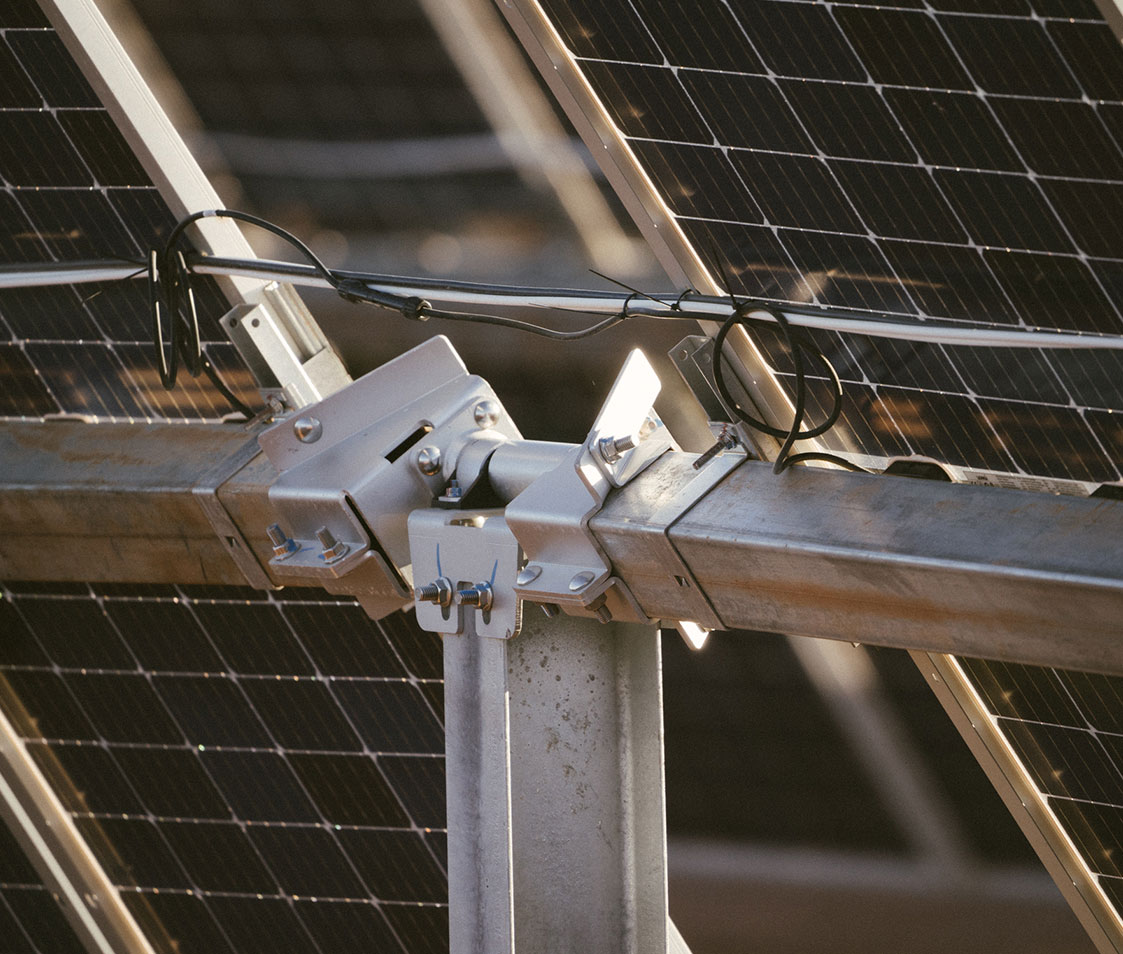 Nevados All Terrain Tracker® | Grade-free solar tracking system